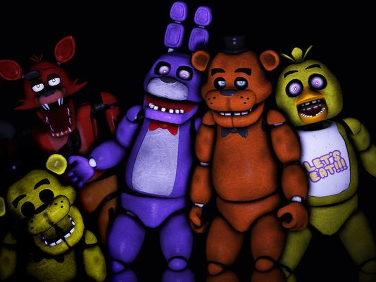 Guys, do you remember these fnaf models back when the game first ...
