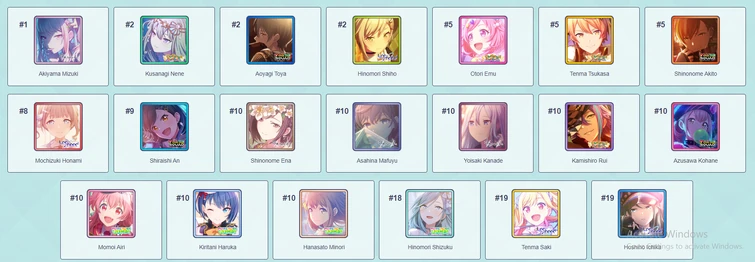 prsk characrer sorter | Fandom