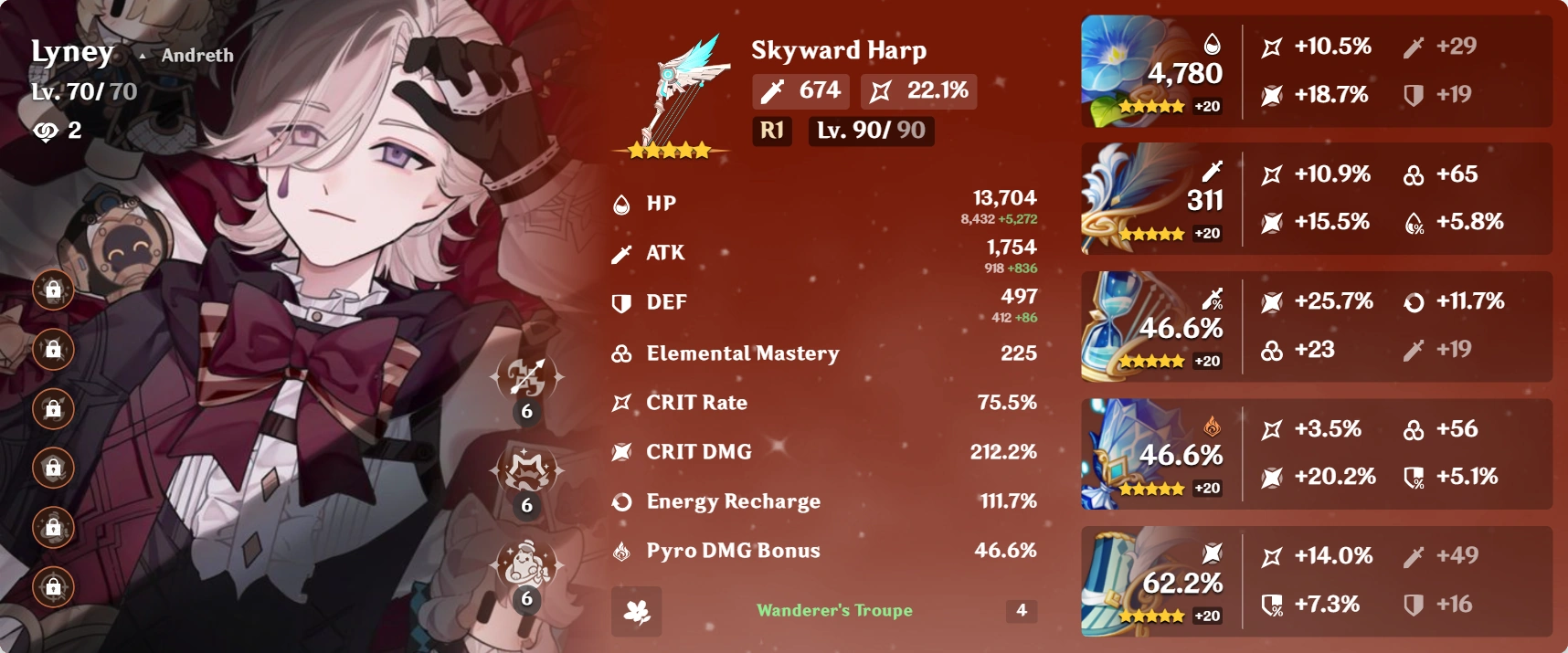 rate my day 2 lyney build! | Fandom