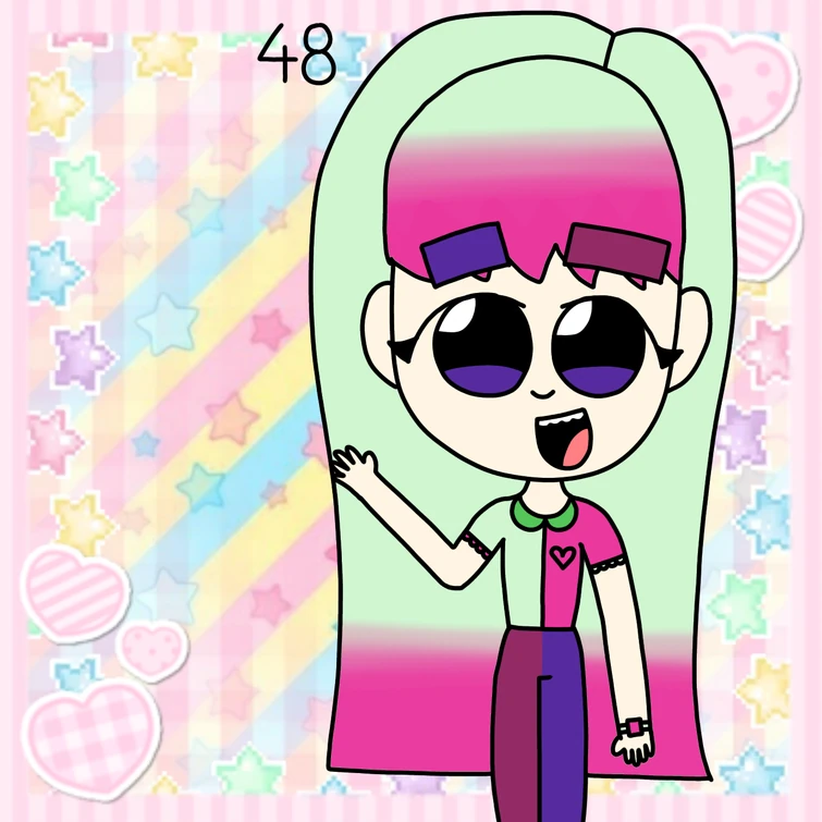 I love this girl! This is my very first numberblock 48 art! ♡ | Fandom