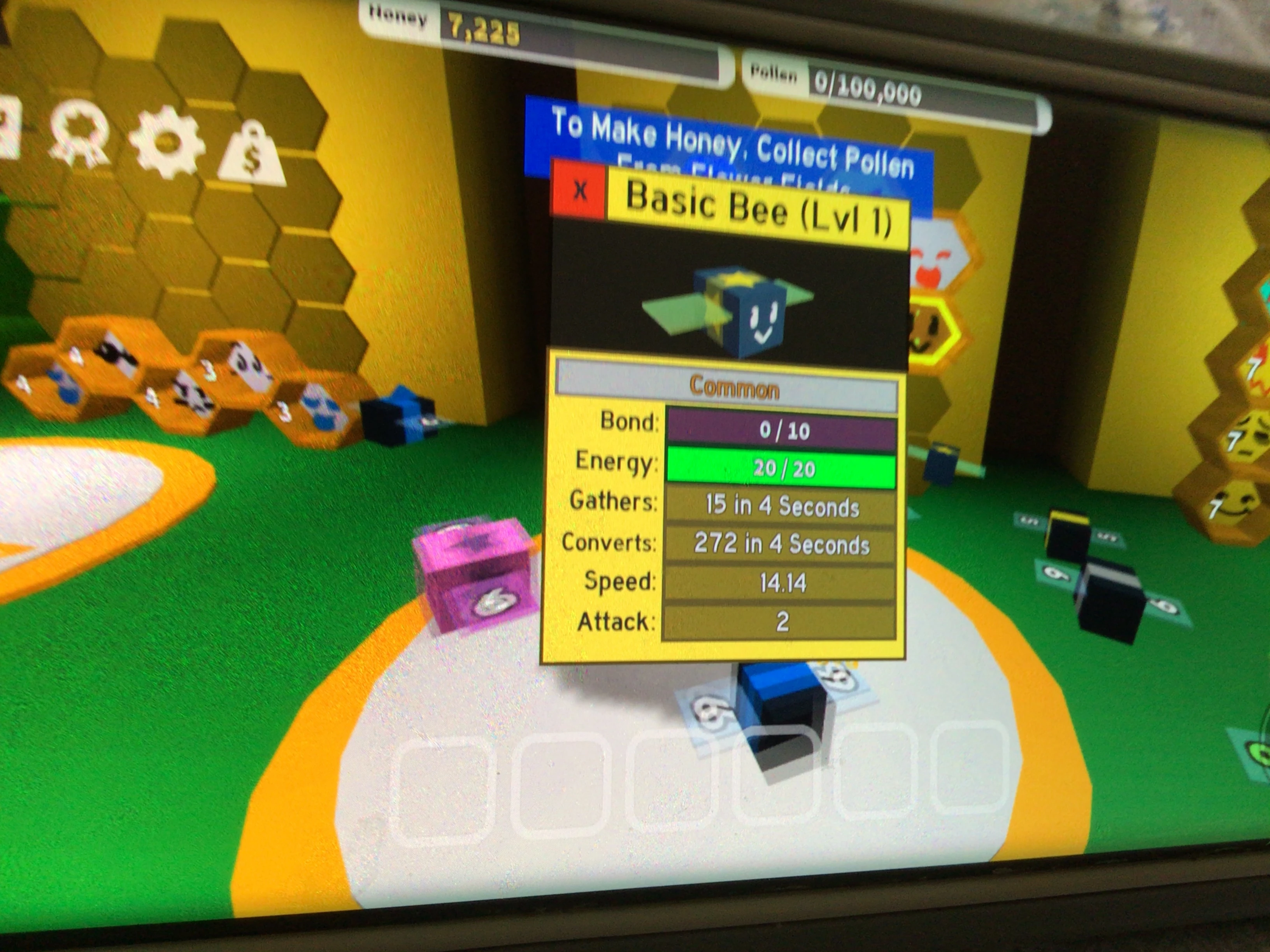 My noob brother got gifted basic bee | Fandom