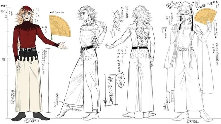 Anyone have a douma reference sheet? | Fandom