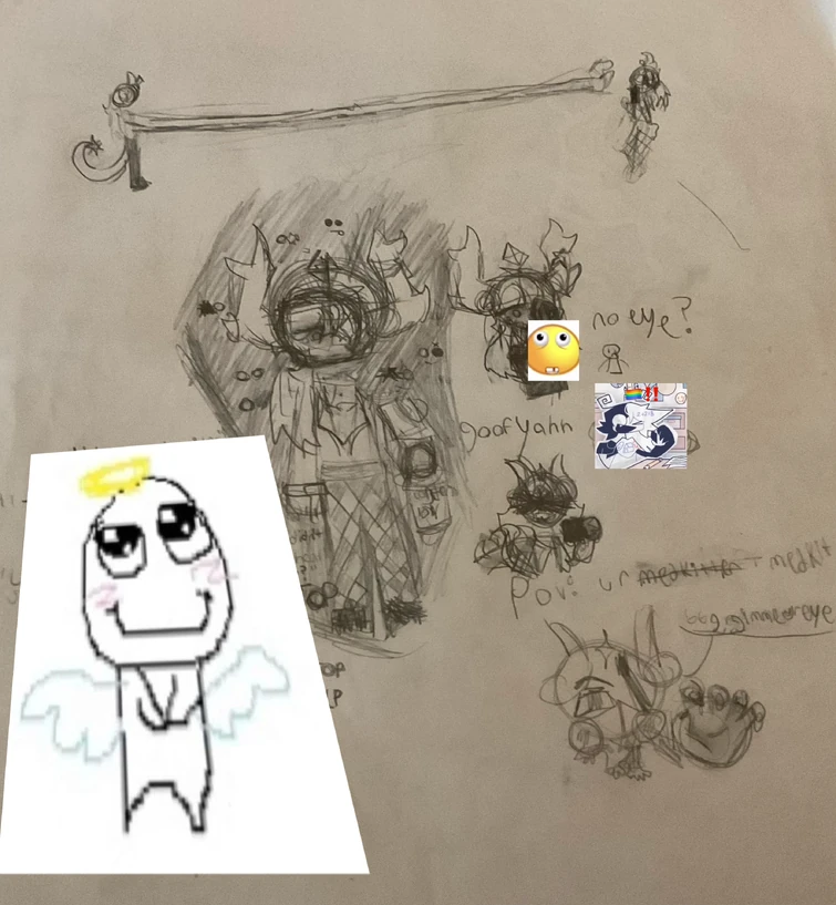 felt like drawing that one april fools thingy | Fandom