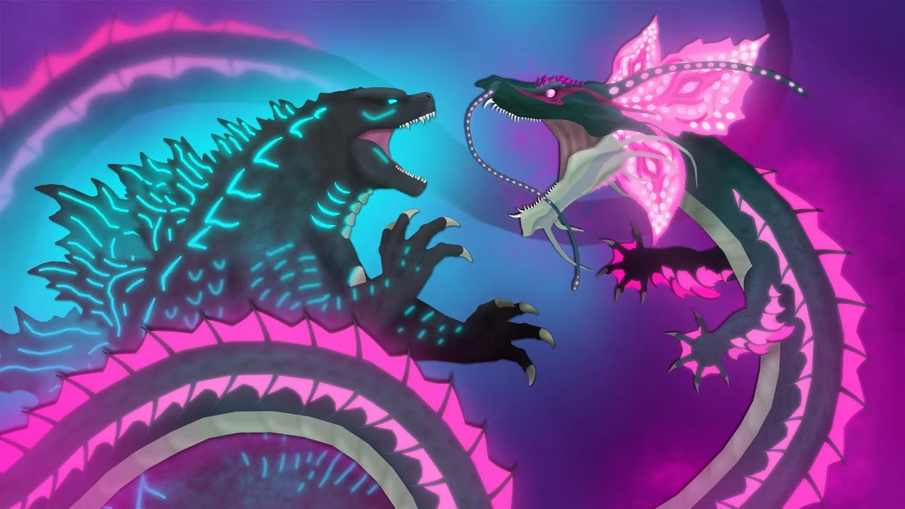 Godzilla vs Tiamat by Dinomania🦖♦️🐉 | Fandom
