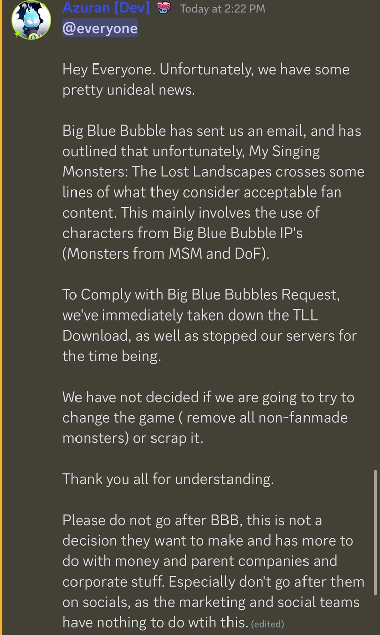 TLL got shut down | Fandom