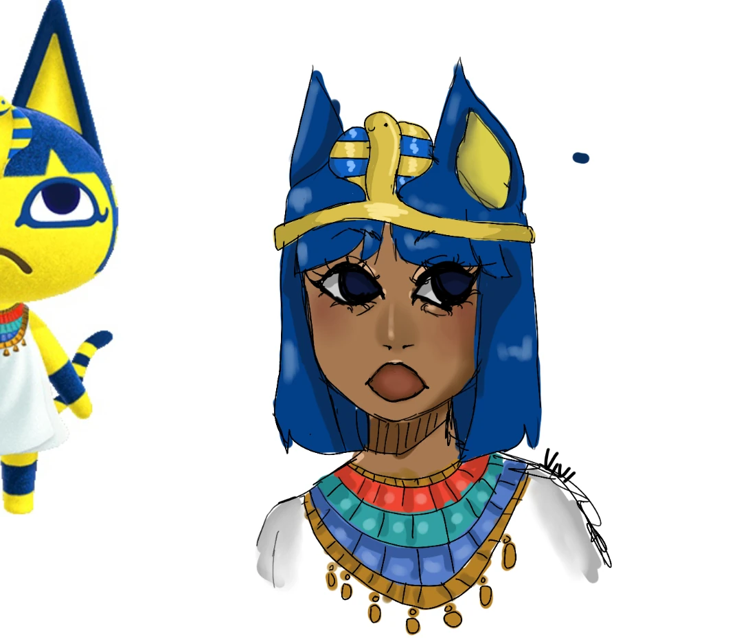 Ankha drawing | Fandom