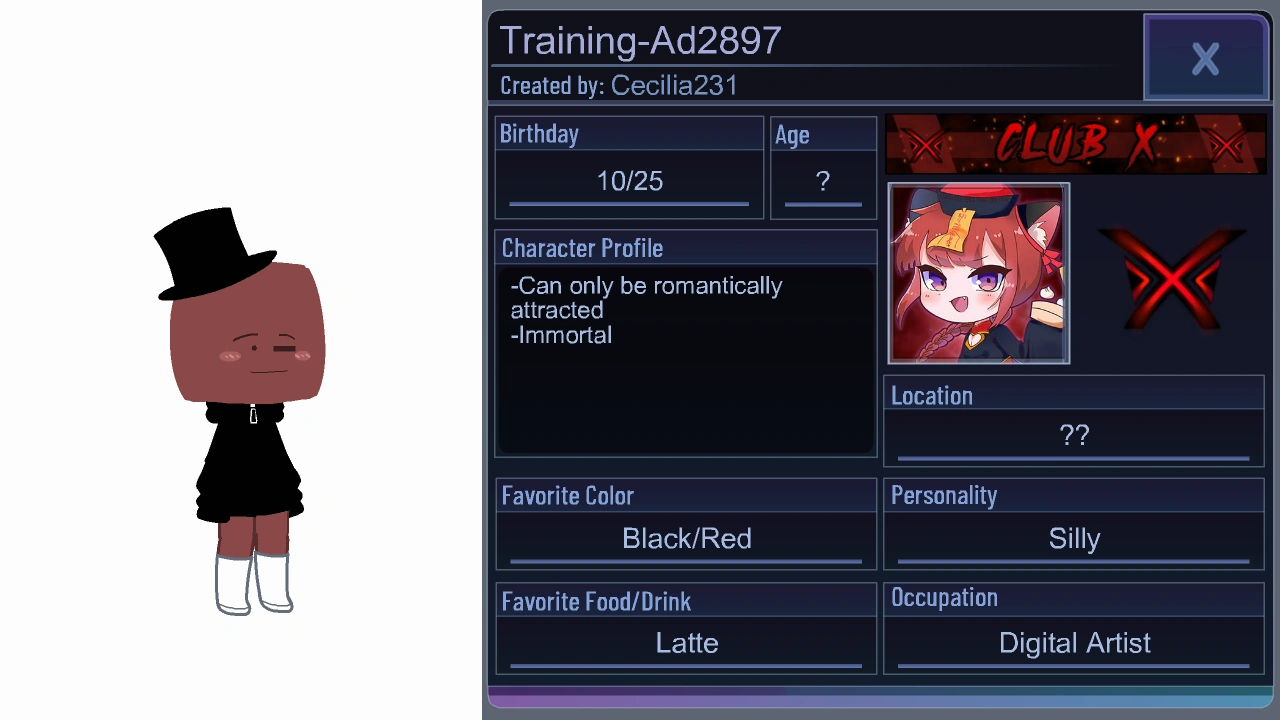 Changed main character design and profile (: | Fandom