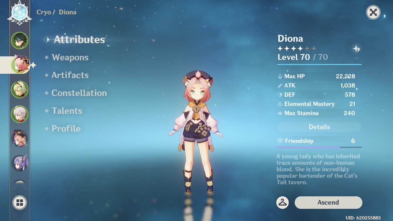 Rate my Diona Build/Build Help | Fandom