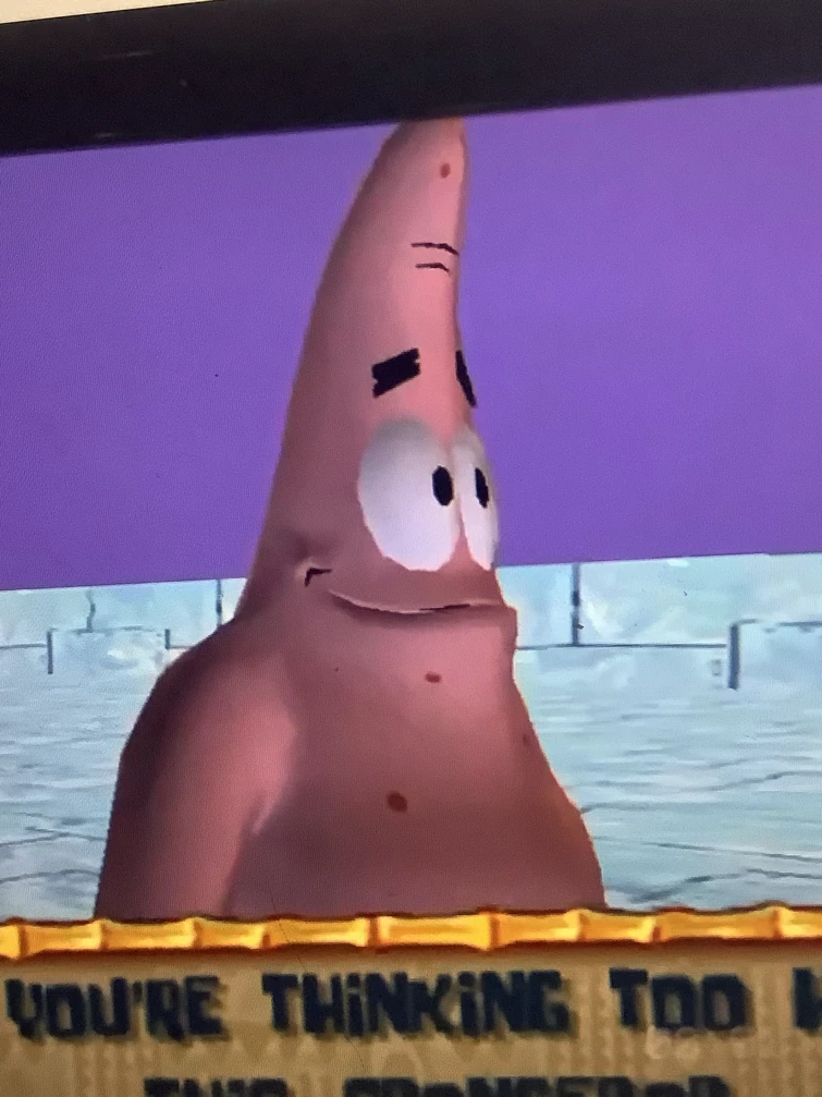 Patrick star and the purple sky | Fandom