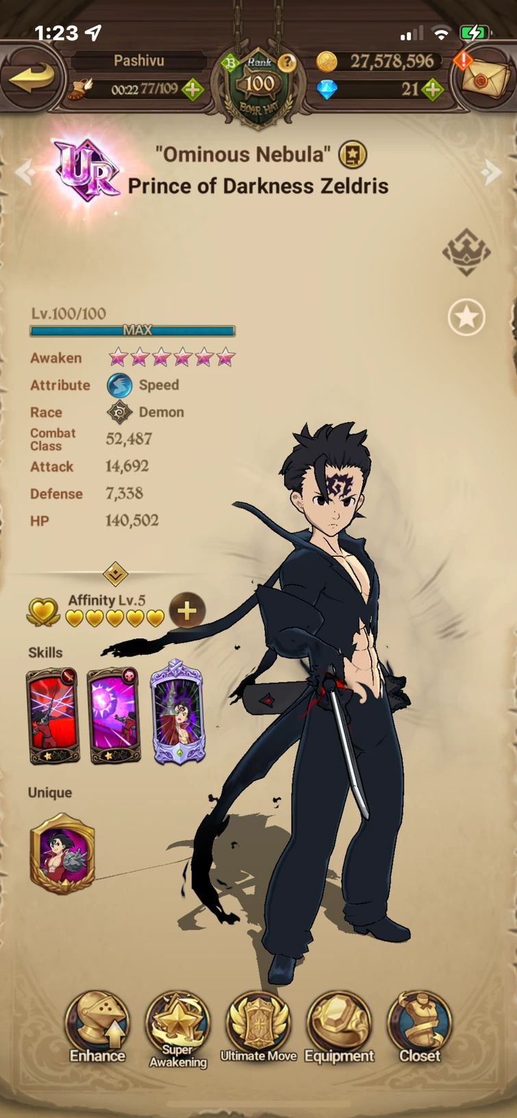 Ominous Nebula Zeldris Banner | Fandom