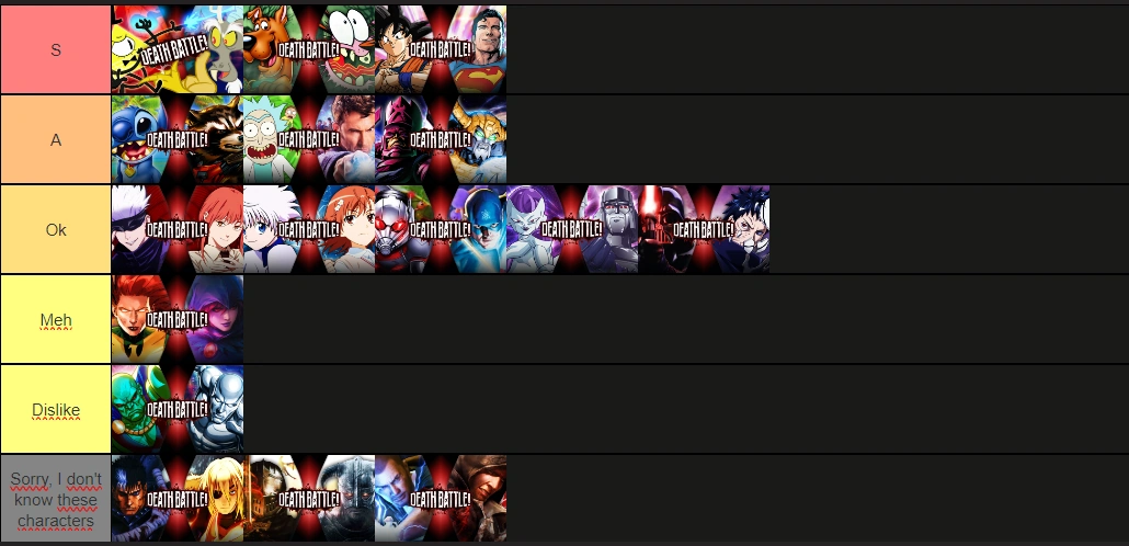 Season 10 Tier List | Fandom