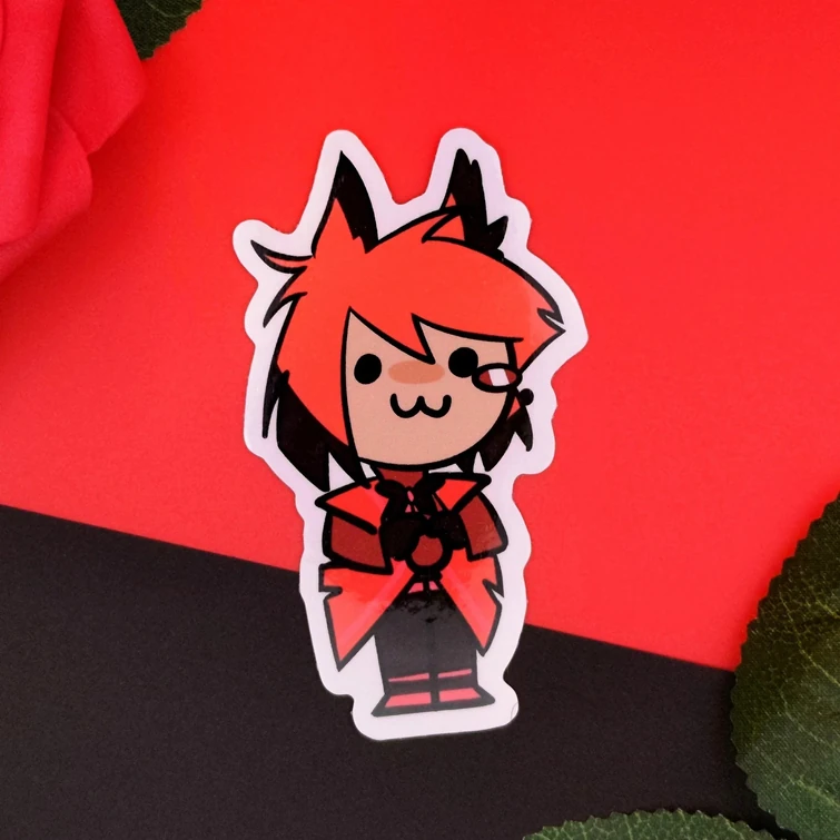 Chibi alastor sticker | Fandom