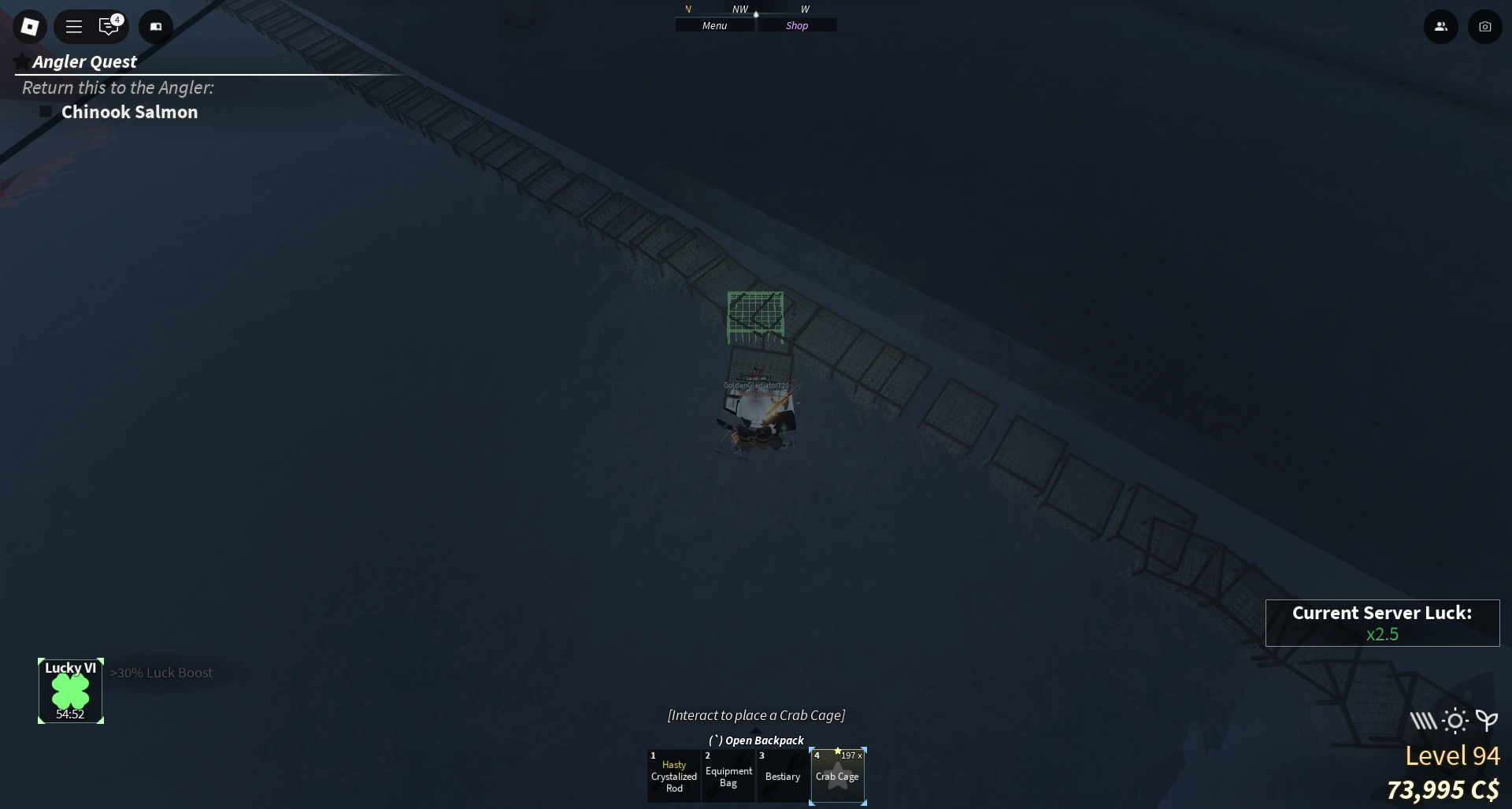 i think the crab cages are broken | Fandom