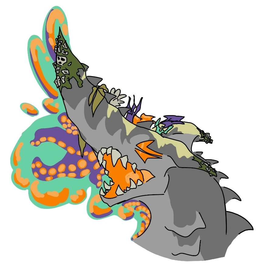 oh yeah here's my fanmade cos creature btw | Fandom