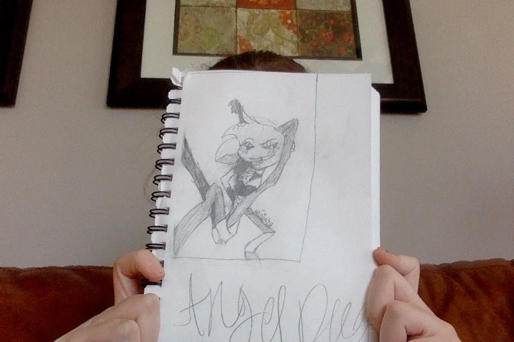 i drew angel dust :D | Fandom