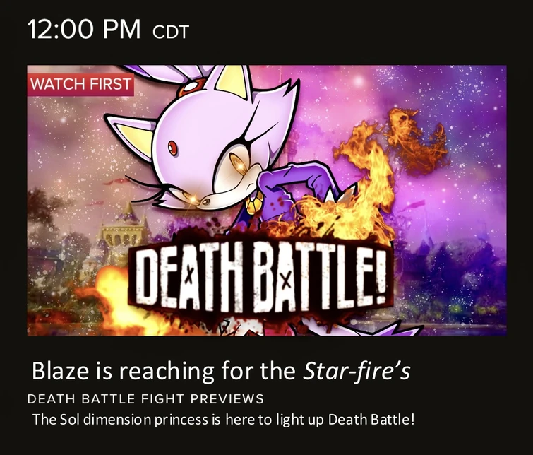 Starfire vs Blaze | Fandom