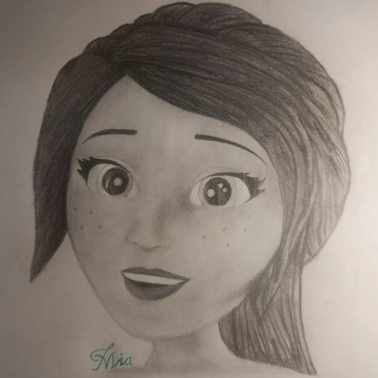 My very first old Mia drawing! | Fandom