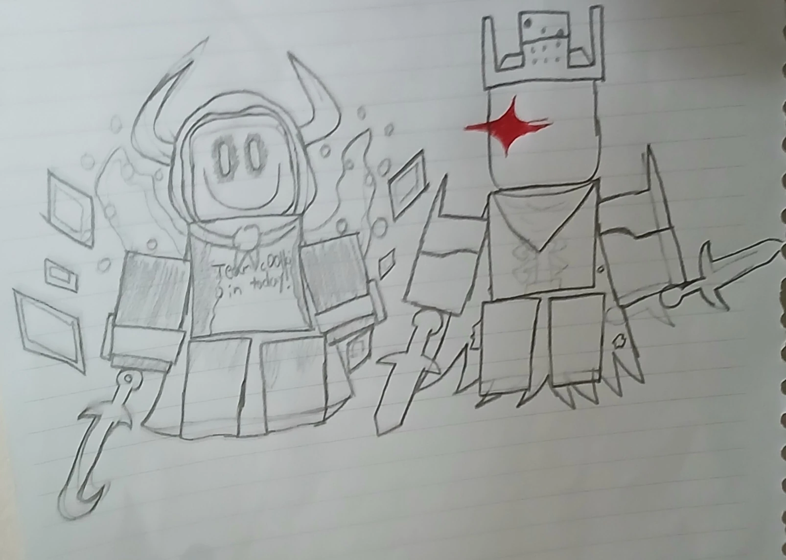 M4 c00lkidd and 1x doodle I did in school | Fandom