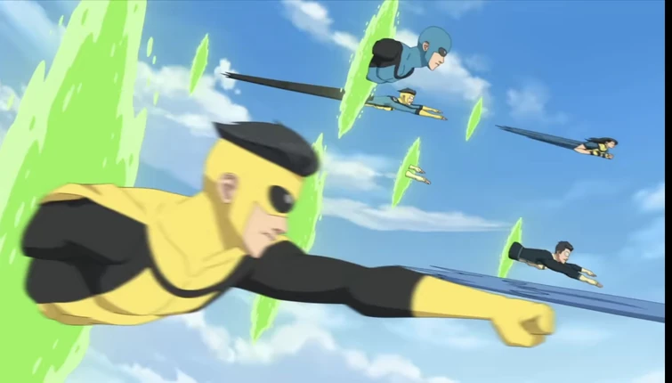 Am I only one who Noticed CW Invincible flying out of the portal of ...