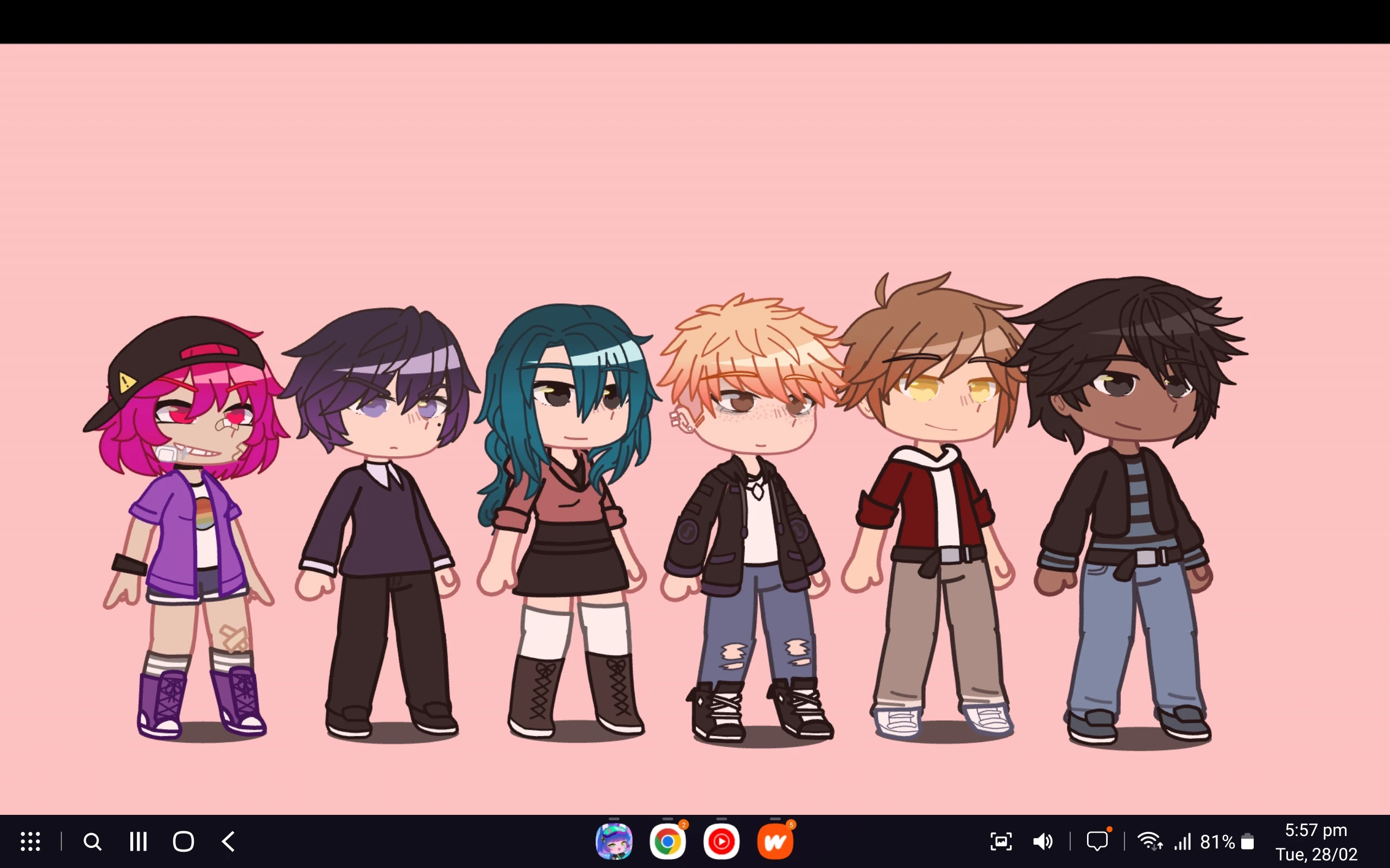 My tmf designs for an AU | Fandom