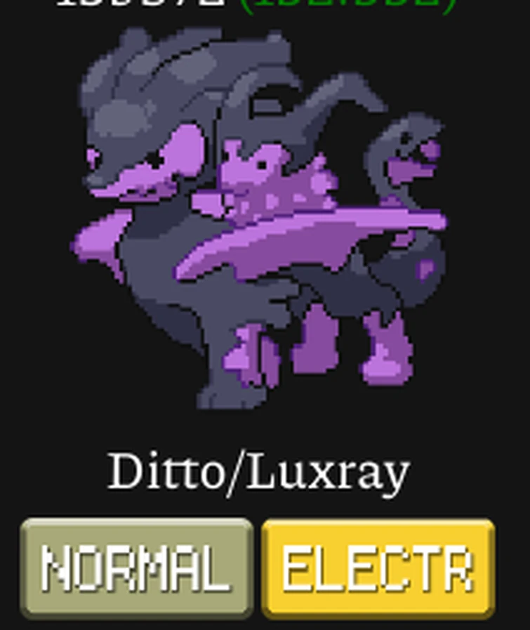 ditto fusions | Fandom