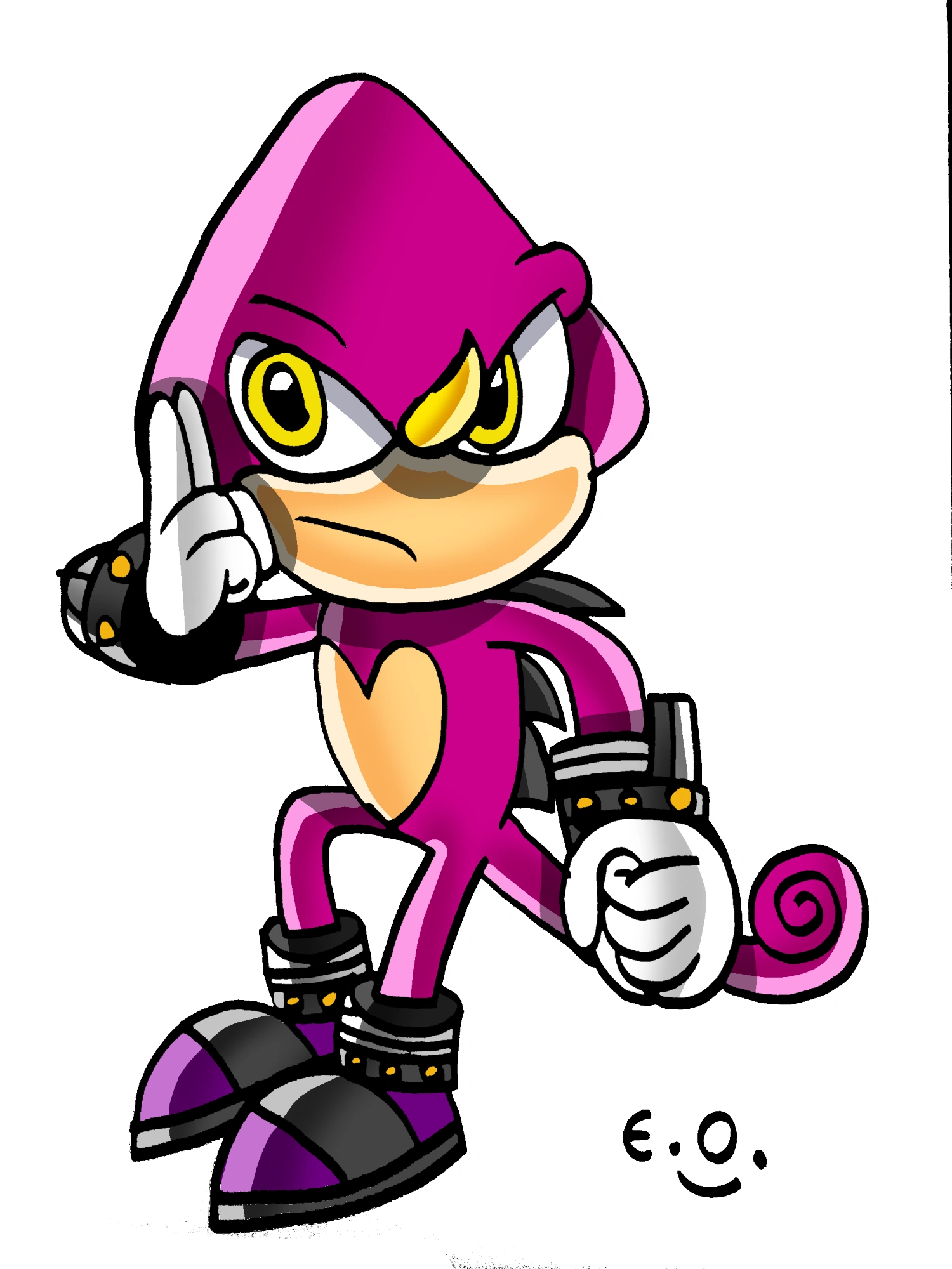 My drawing of Espio | Fandom