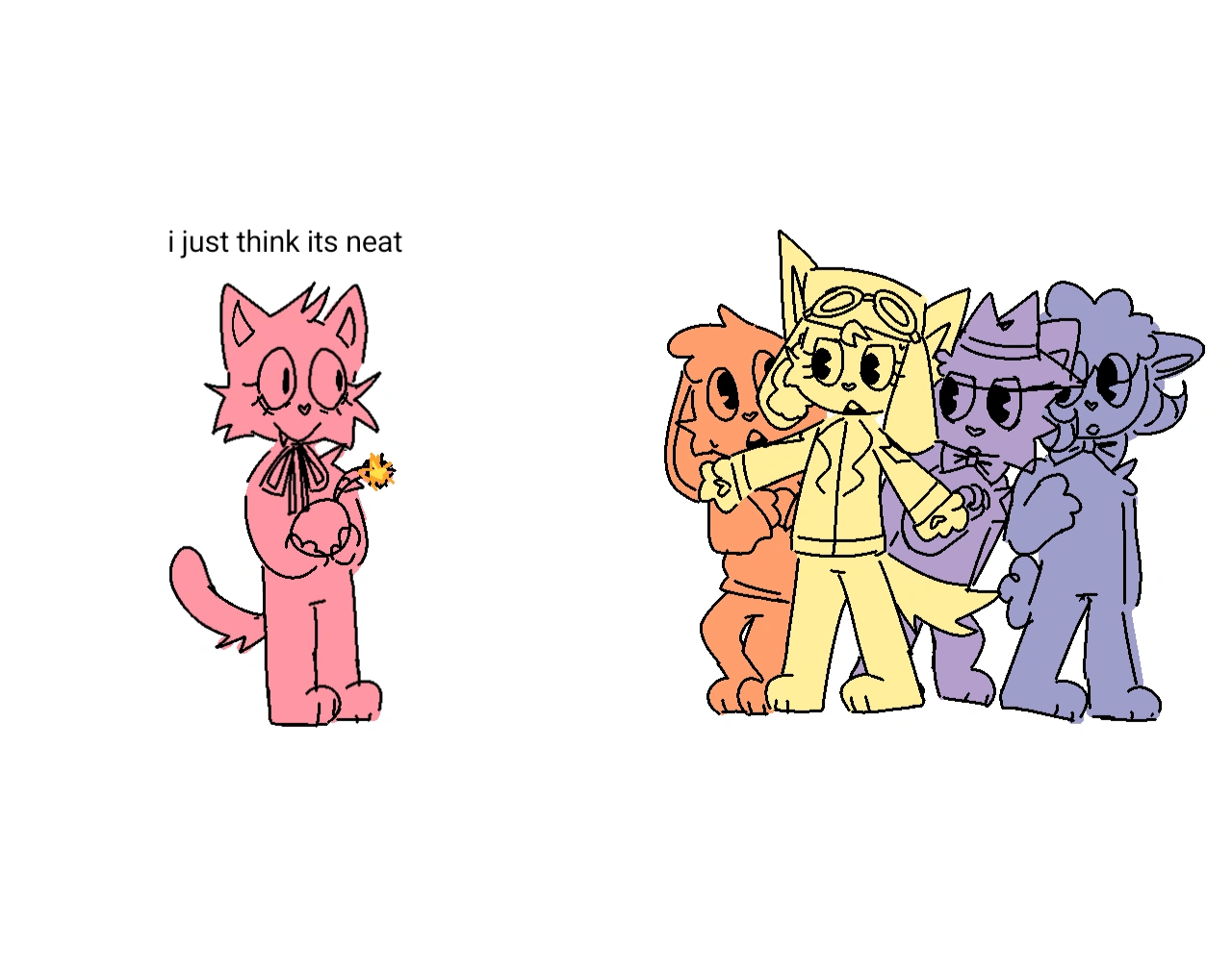 All my htf ocs in one image they're so sillayyyy😜🤪🤪🤪💪 | Fandom