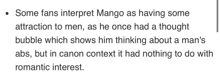 Mango from the investigators series | Fandom