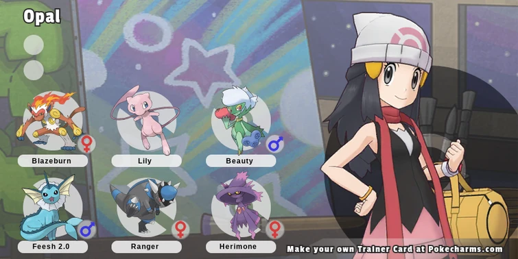 Every single one of my teams in pokemon games. | Fandom