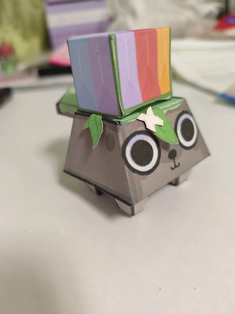 PEBBLE!!!!!!!!!! (my best papercraft as for now!!!!!! Took me few hours ...