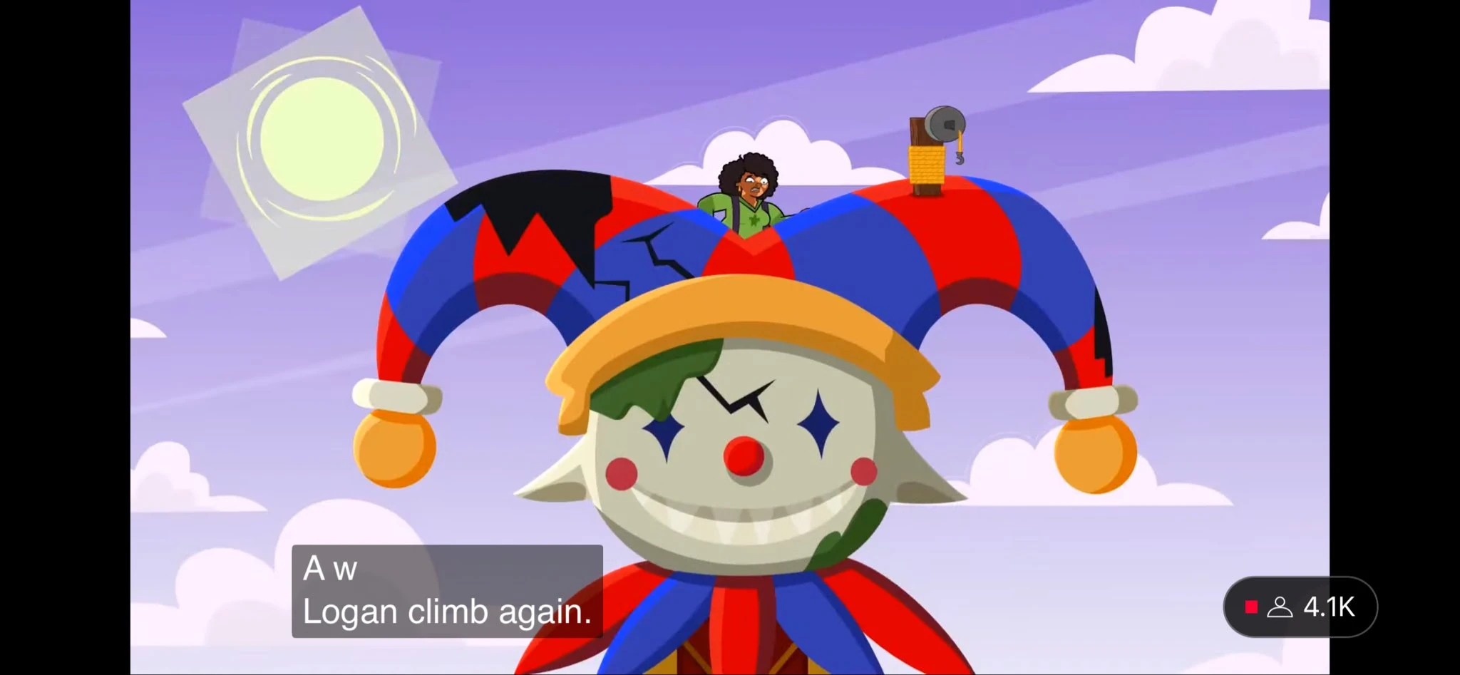 Is that an amazing digital circus reference in MY disventure camp ...