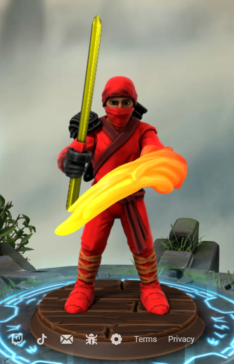 I made the ninja's S11 versions with Heroforge! | Fandom