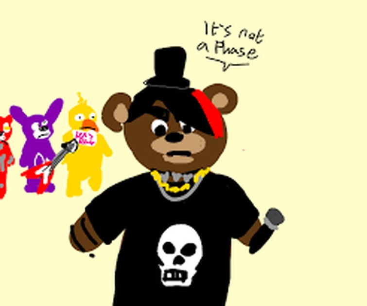 This has been boring today so here is Emo Freddy ;) | Fandom