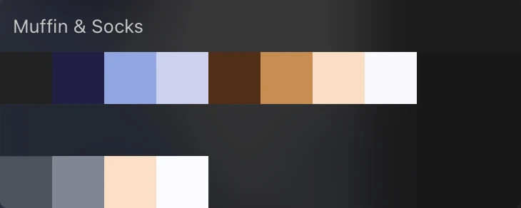 Colors for Muffin and Socks | Fandom