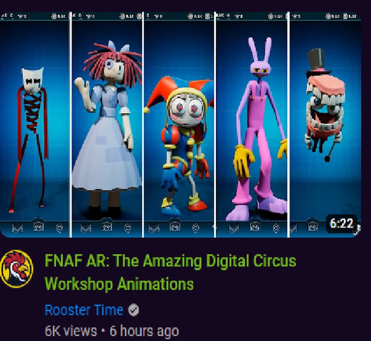 NOOOO THE FNAF CONTENT FARM GUY TOUCHED DIGITAL CIRCUS😥 | Fandom