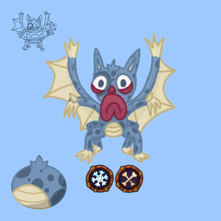 Fan-Made Double Bone Elemental Monster | Fandom