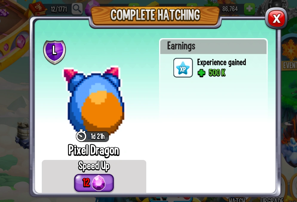 Yay! My first legendary: "Pixel Dragon"! | Fandom