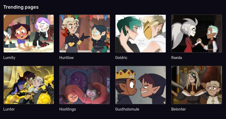 Trending Pages | Fandom
