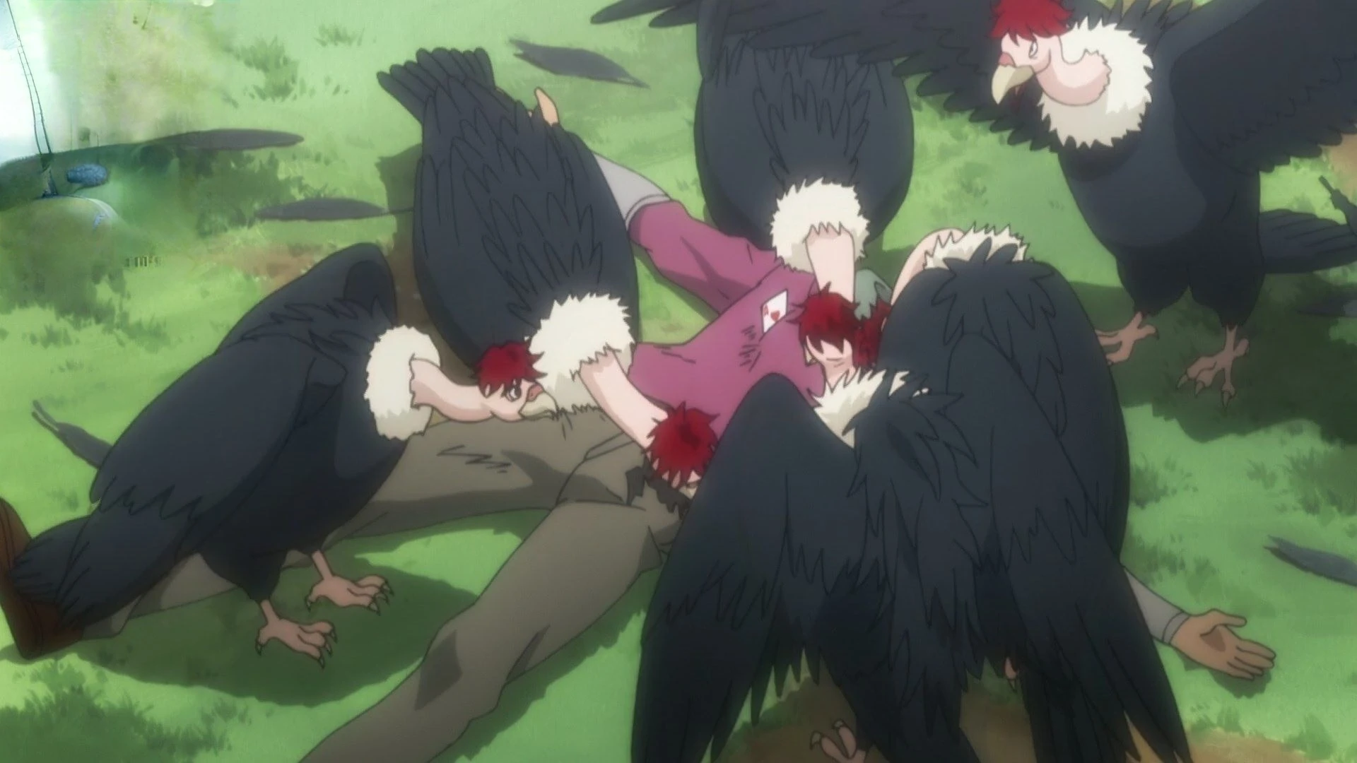What if they have dead flesh eating vultures/buzzards in Akame Ga Kill ...