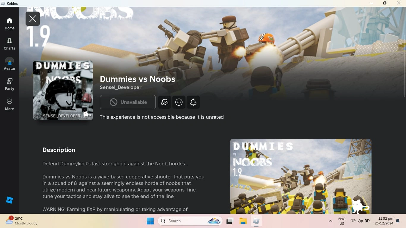 DUMMIES VS NOOBS HAS BEEN REMOVED FROM ROBLOX | Fandom