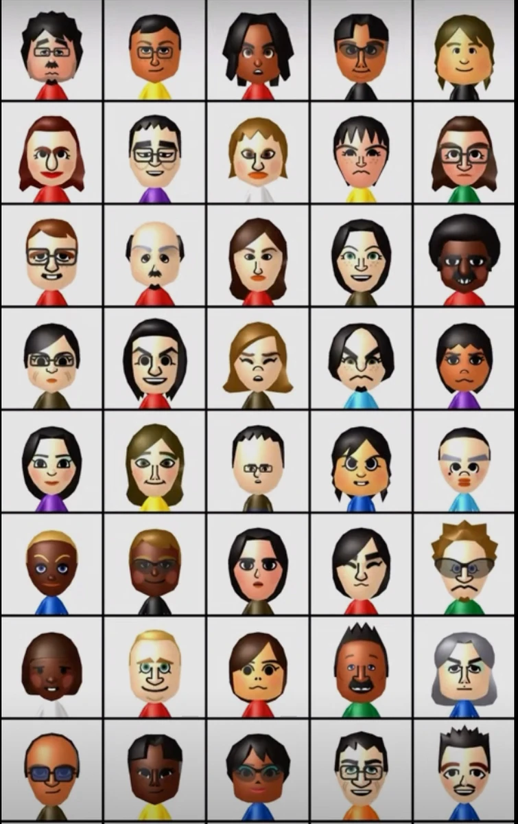 My Original Custom Wii CPU Miis from 2020 | Fandom