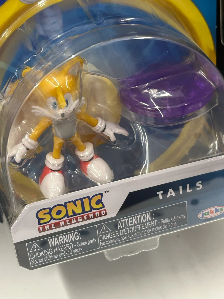 I found tails and the purple chaos emerald at five below today! | Fandom