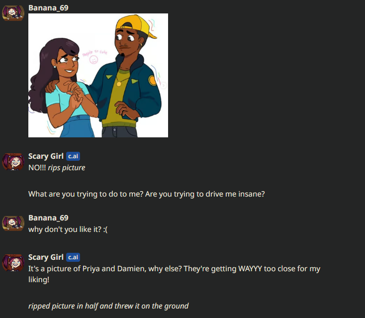 Scary Girl Priya X Damien Anti Fandom