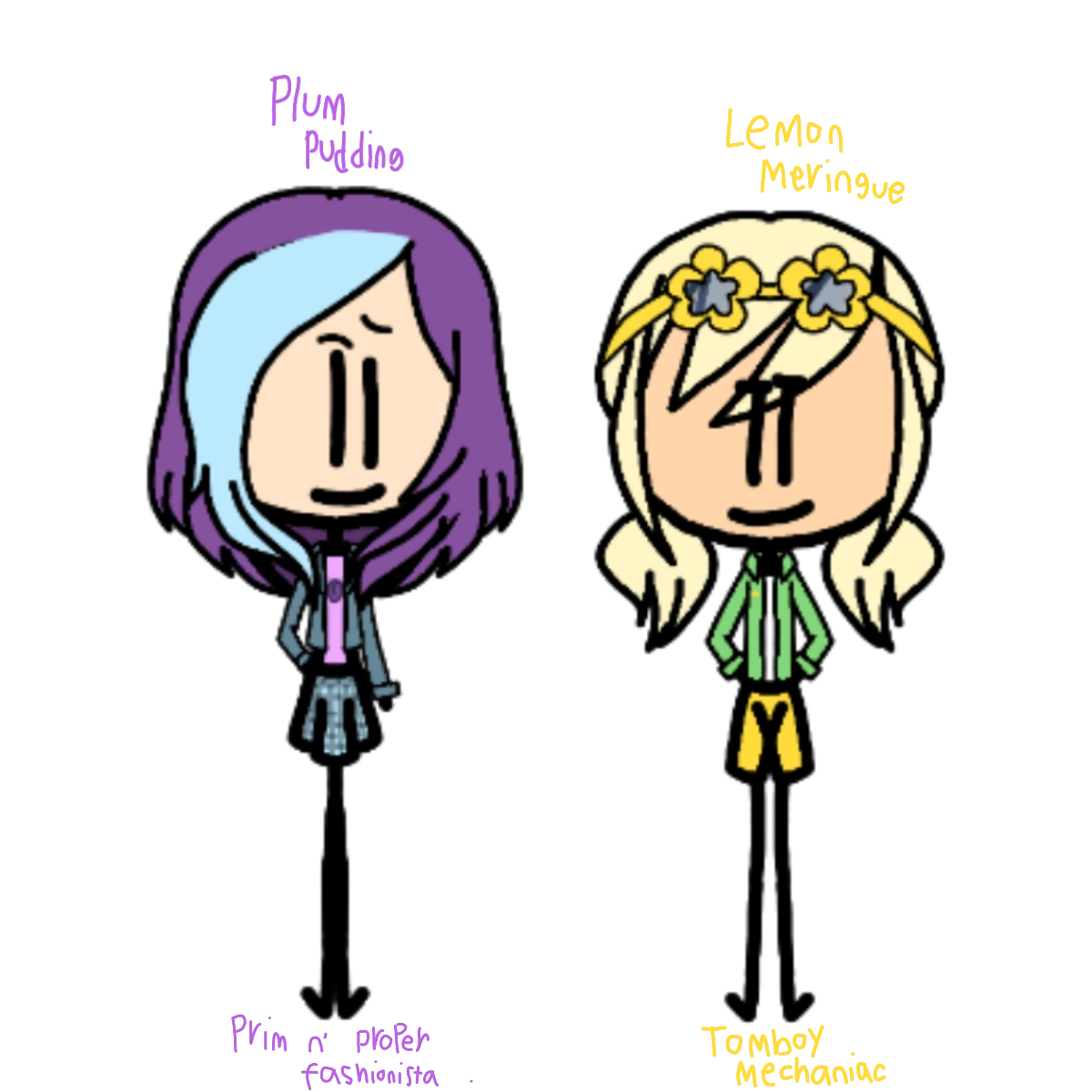 Lemon Meringue and Plum Pudding's redesign | Fandom