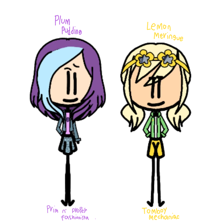 Lemon Meringue and Plum Pudding's redesign | Fandom