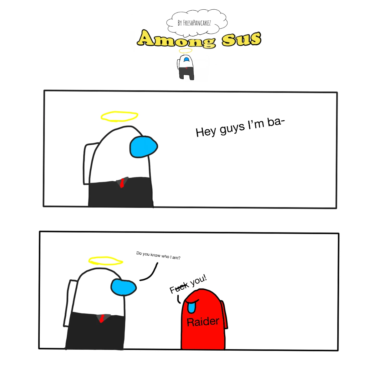 Among Sus Wiki comic #18 (It was relevant at the time) | Fandom