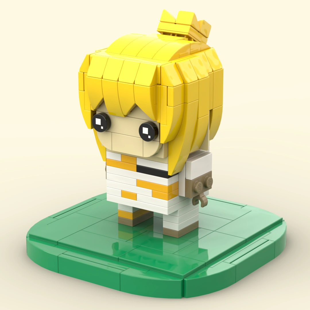 Hive Lego Brickhead Render (Anime Girl Version) | Fandom