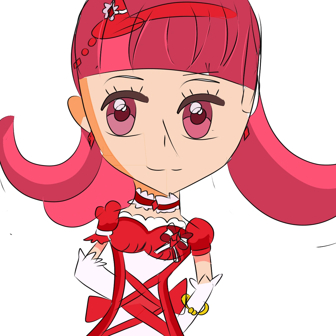 Cure ruby (Sanrio Pretty Cure Fancure different style) | Fandom