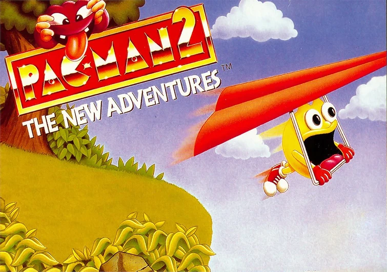 Pac-Man 2's US box art. | Fandom