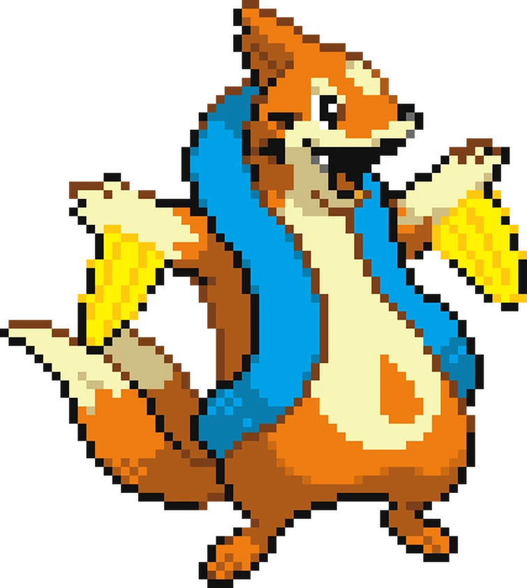 Floatzel inverted colors | Fandom